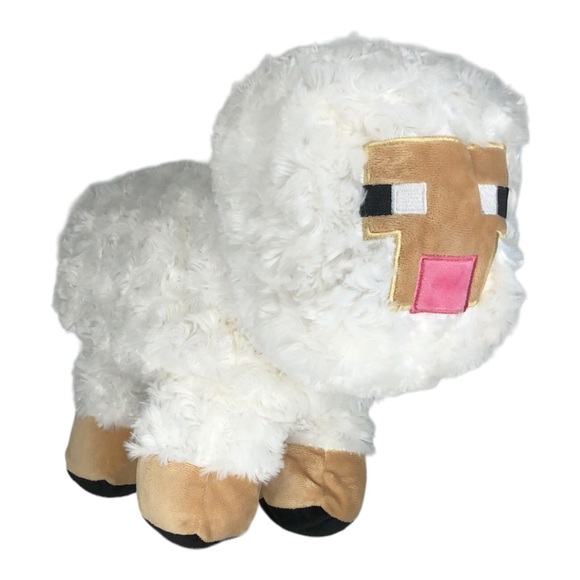 Mojang | Toys | Minecraft Sheep Plush Stuffed Animal 7 Long | Poshmark